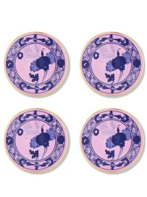 GINORI 1735 Oriente Coaster Plates - Pink