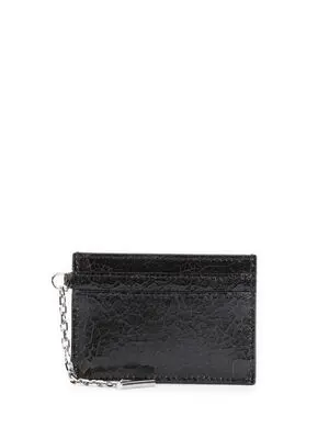 Alexander McQueen Sling Card Holder - Black