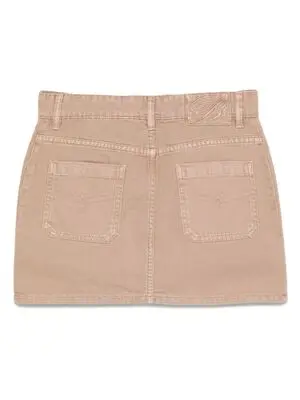 Blumarine Mini Skirt - Neutrals
