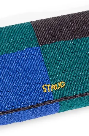 Staud Timmy Beaded Shoulder Bag - Conch Shell