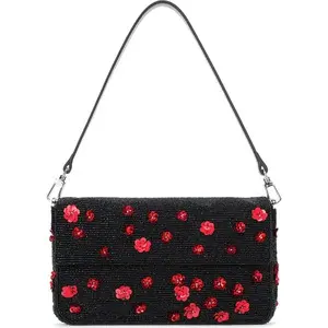 Staud Timmy Beaded Shoulder Bag - Poppy