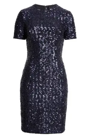 Michael Kors Sequin Sheath Dress