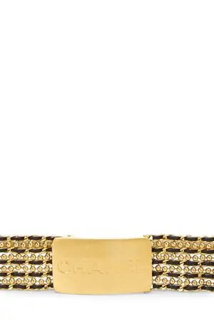 Chanel Chain Belt - Black