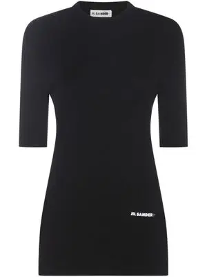 JIL SANDER Logo-print Mini Dress