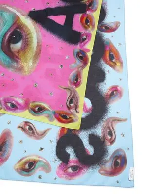 Acne Studios Graphic-print Scarf