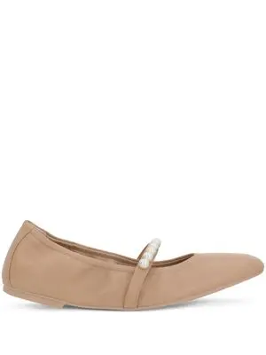 STUART WEITZMAN Goldie Ballerinas - Neutrals