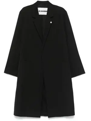 Jil Sander Notched Lapel Coats For Men