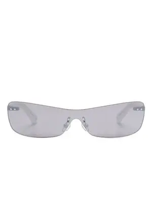 Jacquemus Silver Tone Eyewear For Women