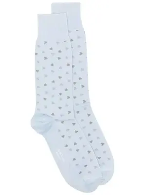 PAUL SMITH Paul Smith Heart Crew Socks
