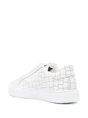 HIDE&JACK Essence Croco Textured Sneakers