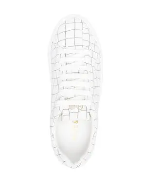 HIDE&JACK Essence Croco Textured Sneakers