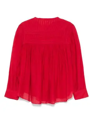 MARANT ETOILE Plalia Blouse - Red
