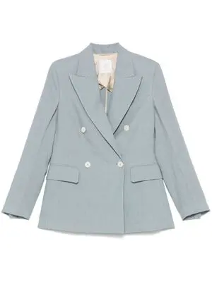 Eleventy Slub-texture Blazer