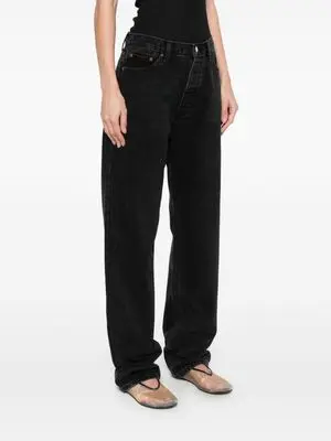 AYA MUSE Tapered Jeans - Black