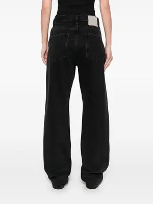 AYA MUSE Tapered Jeans - Black