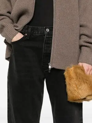 AYA MUSE Tapered Jeans - Black