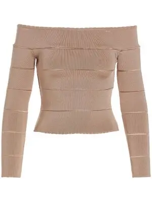 Alexandre Vauthier Off-shoulder Top