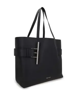 Alexander McQueen T-bar Sling Tote Bag - Black