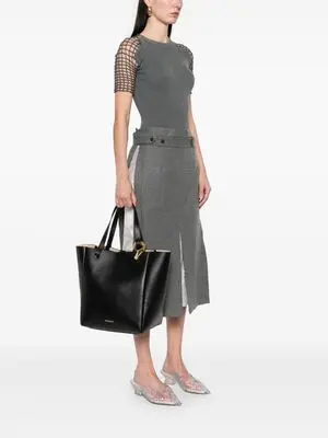 JW Anderson Jwa Corner Tote Bag - Black