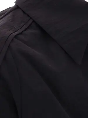Elisabetta Franchi Puff-sleeve Shirt - Black