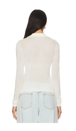 Lioness Banks Long Sleeve Knit Top - Ivory