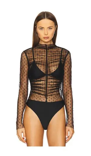 Majorelle Astrid Sheer Bodysuit