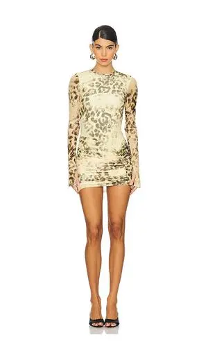Superdown Clarisse Mini Dress - Leopard