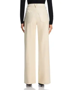 Veronica Beard Taylor High-rise Wide Leg Trousers