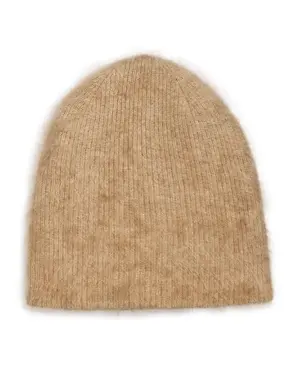 Guest In Residence Cashmere Reversible Beanie - Taupe/cream
