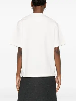 JIL SANDER Logo-print T-shirt - Neutrals