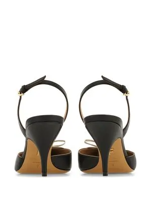 FERRAGAMO Leather Slingback Pumps