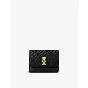 CARTIER C De Mini Leather Wallet - Black