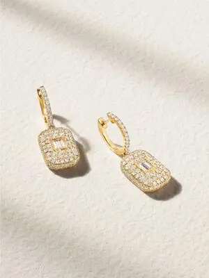 Shay 18-karat Diamond Dangle Earrings