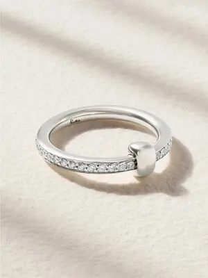 Pomellato Together 18-karat Rose Gold And Diamond Ring - Silver