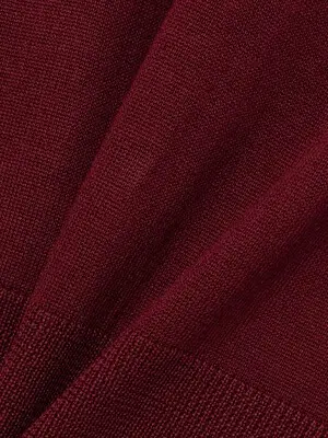 JIL SANDER Cashmere, Wool And Silk-blend Sweater - Red