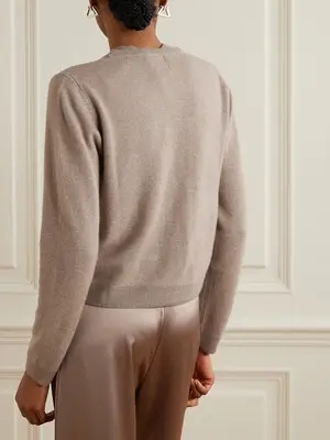 LESET Zoe Mélange Knitted Cardigan
