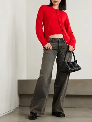 SLVRLAKE Lexi Low-rise Wide-leg Jeans - Blue