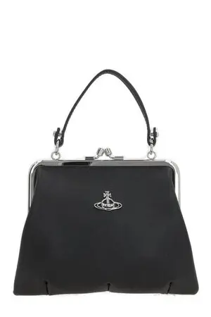 VIVIENNE WESTWOOD Vivienne Westwood Orb Plaque Tote - Black