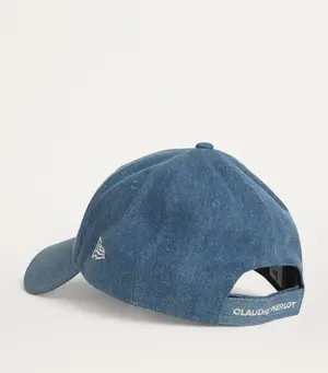 Claudie Pierlot Denim Baseball Cap
