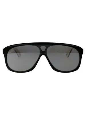 Chloé Acetate Pilot Sunglasses - Black