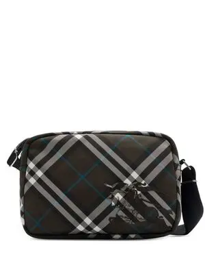 Burberry Checked Messenger Bag
