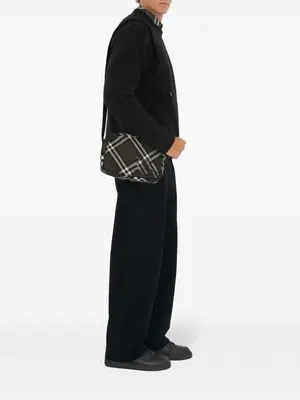 Burberry Checked Messenger Bag