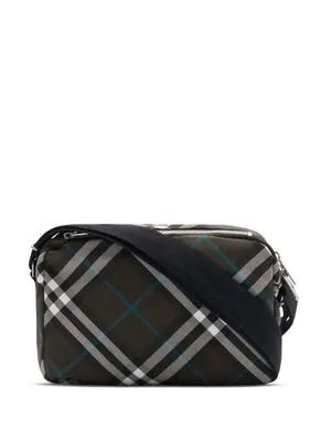 Burberry Checked Messenger Bag