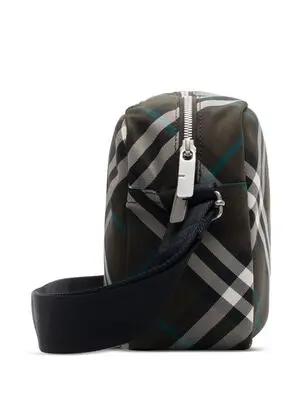 Burberry Checked Messenger Bag