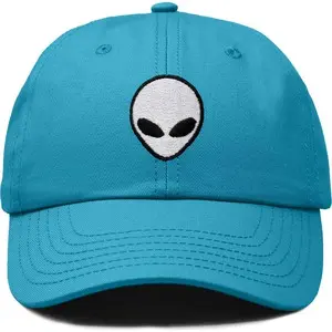 DALIX Dalix Alien Embroidered Cap Teal