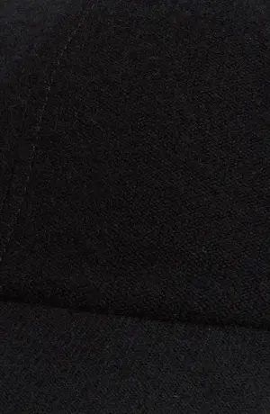 Robert Barakett Wool & Cashmere Baseball Cap - Black