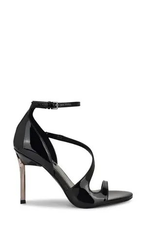 Nine West Shimmy Ankle Strap Sandal - Black