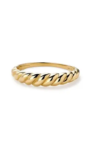ANA LUISA Dome Rope Ring