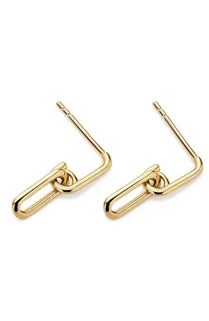 ANA LUISA Solid Link Drop Earrings