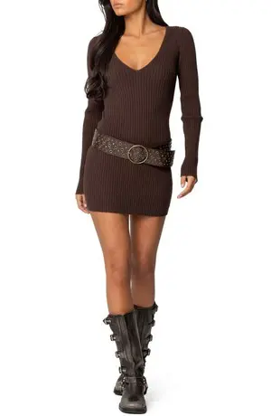 Sweater Mini Dresses